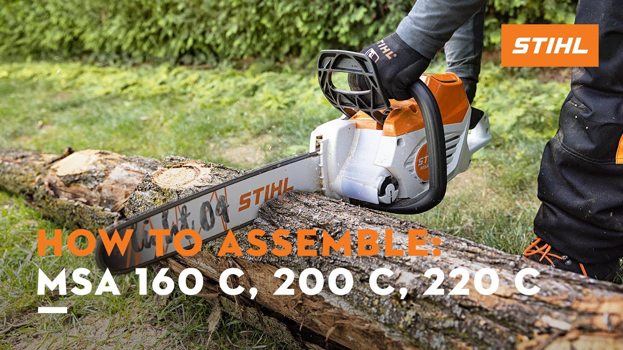 STIHL MSA 160 C-B - Wood Sales & Service STIHL MSA 160 C-B - Wood Sales & Service